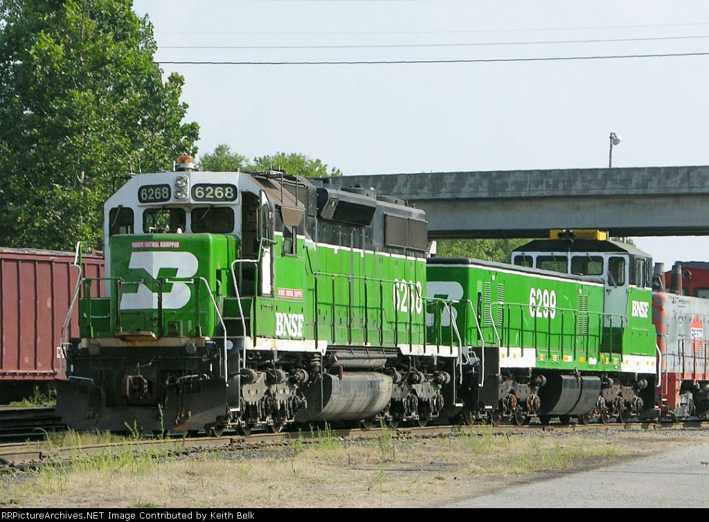 BNSF 6268 and 6299